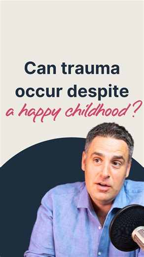 Can you go through trauma even if your childhood was happy? Even with happy childhood memories, a person can still have experienced trauma. Trauma, often characterised by an overload of too many stressors or pressures, goes beyond overt events. ➡️ Overt Trauma involves major events that are more obviously traumatic - physical abuse, sexual abuse, loss of a parent, being in a war zone or a car accident. ➡️ But there is also covert Trauma which is the day-to-day impacts of our lives, from the feel