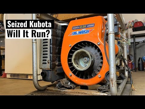 Stuck Kubota Engine - Will It Run?