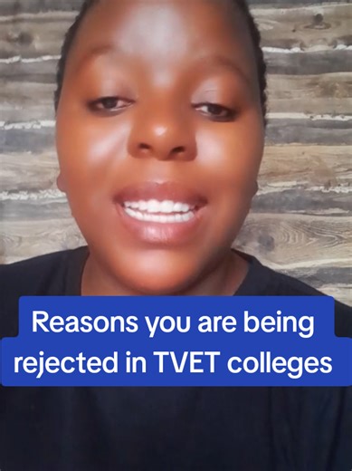 Reasons you are being rejected in TVET colleges #tvetcolleges #2026applications #2026applications