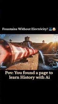 Taj Mahal Fountains: The Lost Technology 🇮🇳 #gravitationalpotentialenergy