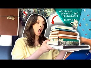 My Journal Ecosystem as an Artist (+ how I use them) 📚 notebooks, planners, AND sketchbooks