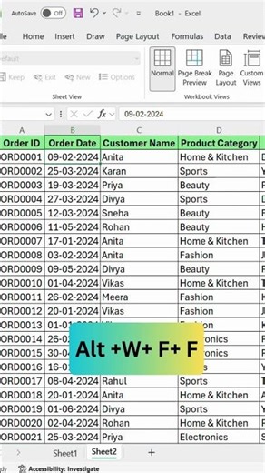 Freeze Panes in Excel (Stop Scrolling Blindly!) 😳Freeze Header