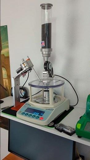 Testing the Ingenuity Precision trickler