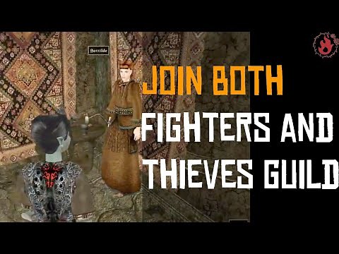 Code Book & When to join the Thieves Guild - Fighters Guild Walkthrough (TES III Morrowind)