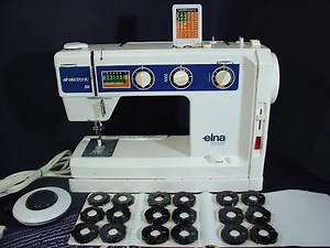 Elna SU Air Electronic sewing machine + instructions