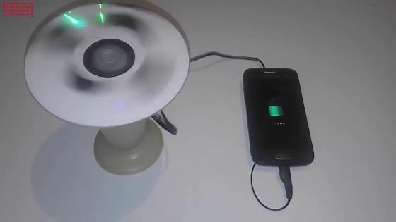 How to make a hand-powered phone charger from old DVDs & magnets!
