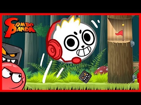 Red Ball 4 NINJA BLOCKS Let's Play with Combo Panda