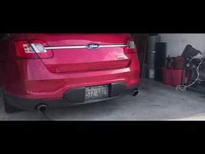 Installing downpipes on my 2010 Ford Taurus SHO