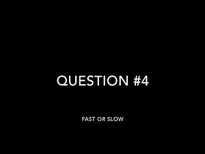 Fast or Slow: Tempo ID