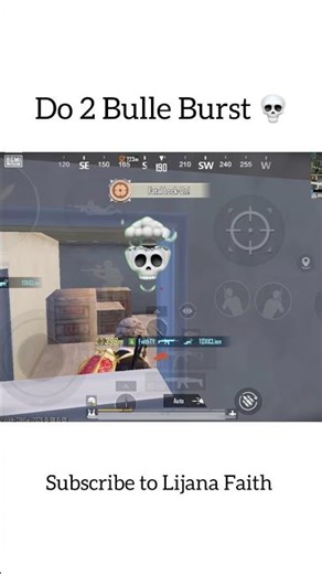 Do 2 Bullets Burst is Bgmi #youtubeshorts #ytshorts #shorts