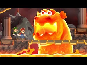Volcanic Super Mario Bros U 2 - Complete Walkthrough
