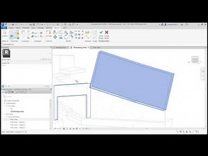 Revit - Using Void Sweeps to Get a Sloped Wall