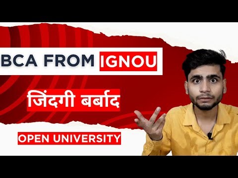 BCA From IGNOU | IGNOU Online Or Distance Course Shocking Reality | Online vs Distance Education