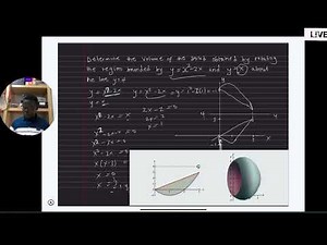 Volume of Revolution About y = 4 | Washer Method Example + 18 Practice Questions