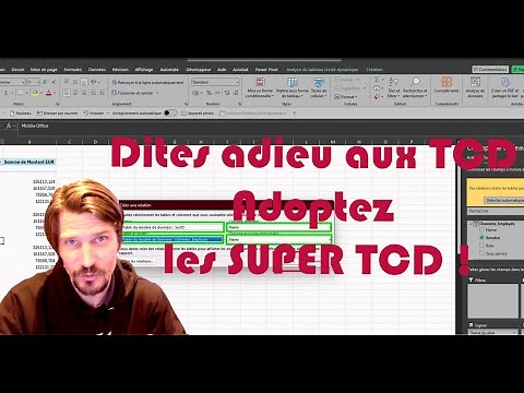 Super TCD : Découvrez les Tableaux Croisés Dynamiques Avancés avec Power Pivot / Excel
