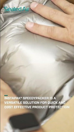 Instapak® SpeedyPacker #sealedair #packaging #foam #instapak