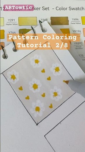 Pattern Coloring Techniques Tutorial Part 2/8 | Ohuhu markers #cocowyo #coloringbook #colorwithme