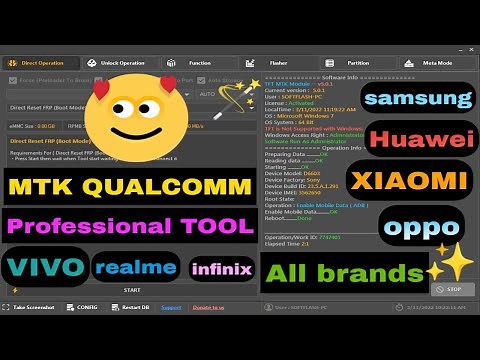 MTK QUALCOMM Professional TOOL | ADB EDL FASTBOOT | mtk auth flash tool | xiaomi mi cloud