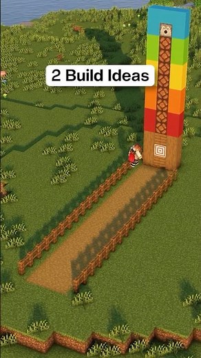 Minecraft 2 Build Ideas🏠 #minecraft