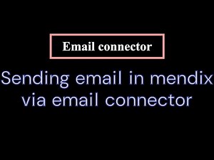 Send Email Through Email connector-(Email configuration)