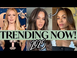 POPULAR Hair Color Trends for 2025 *grey hair is IN!*