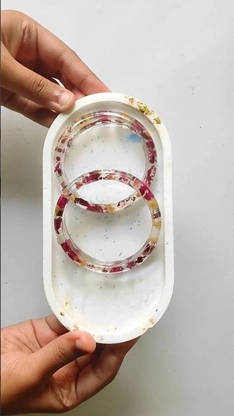 DIY Resin Bangle – Easy & Beautiful! 🎨 #resin #resinart #resincraft #diy
