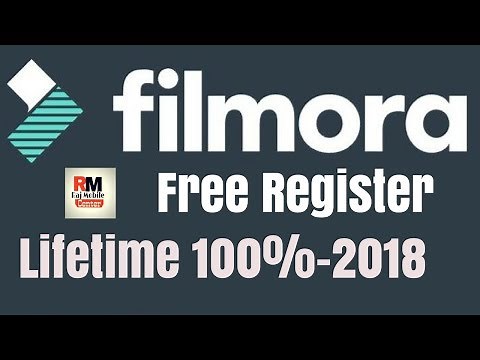 Wondershare Filmora 7/8/9 registration code Free for life time August 2018 latest trick[100% free]