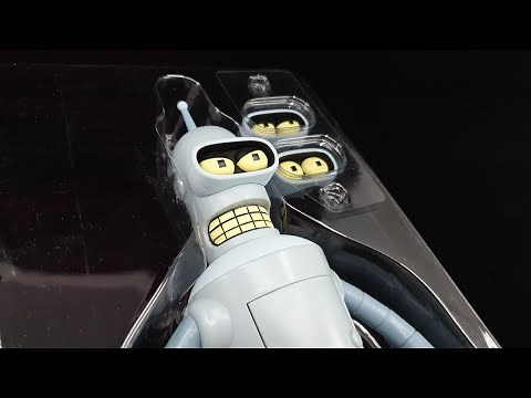 Talking Bender Figure Toynami Review