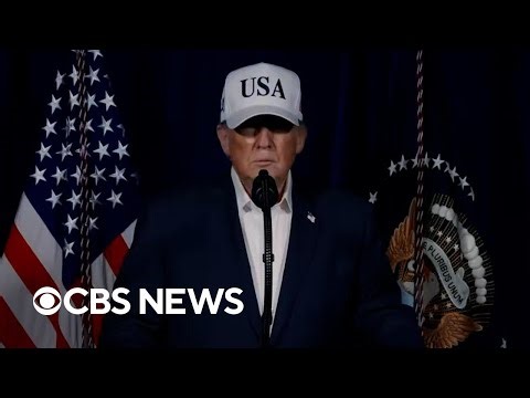 Watch: Trump's full statement on U.S. strikes against Iran