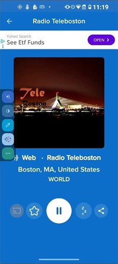 WBMS AM Brockton Massachusetts Station Identification on July 12, 2025