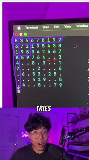 Sudoku back tracking explained #computerscience #softwareengineer #backtracking