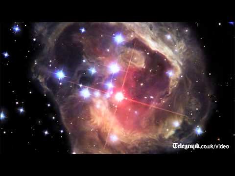 Hubble captures star explosion over four years