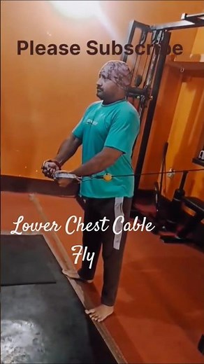 Cable Fly for Lower Chest /Lower Chest Pump 🔥 Cable Fly/Lower Chest Growth Workout