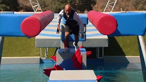 1.1M views · 331 shares | This High School Football coach knows how to take a sucker punch! | Wipeout | Facebook