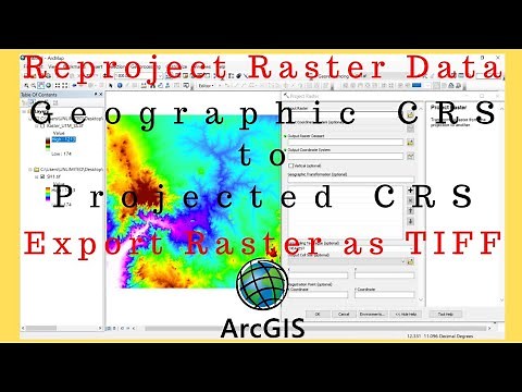ArcGIS Reproject Raster | How to Reproject Raster in ArcGIS
