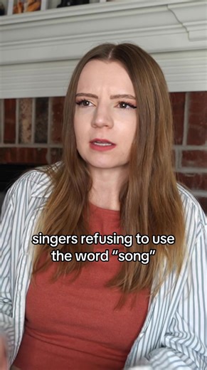 Why can’t they just say song | Singer