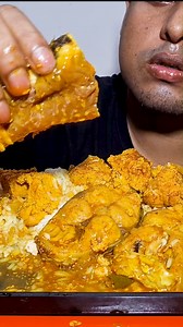 629K views · 8.1K reactions | Real sounds, real flavor! Watch and enjoy the mouthwatering fish egg curry ASMR. It’s crunchy, spicy, and irresistible! #Mukbang #ASMRShorts #FishEggCurry #Foodie | Mukbanger bhai | Facebook