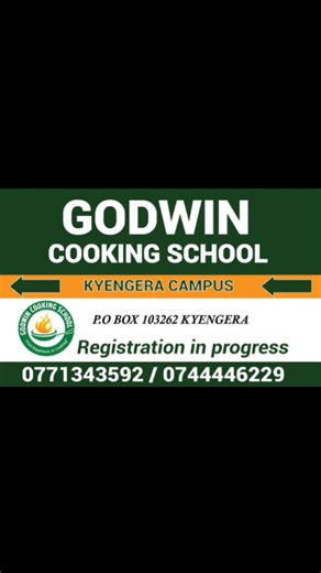 Chef Godwin cooking school. kyengera Branch regestion in progress.#viral #tiktok #fyp