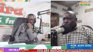 3.5K views · 28 reactions | #KuroYiMuNsem Hardship in Ghana: NDC should exercise patience on demonstrations - Alidu Seidu | Nhyira 104.5 FM | Facebook