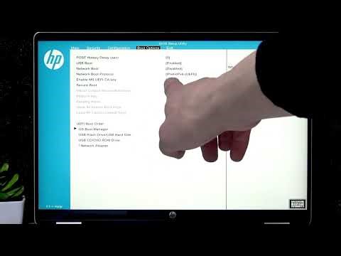 HP OmniBook 5 Flip – How to Boot from USB