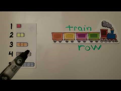 Kindergarten Math 1.8, Count and Order to 5