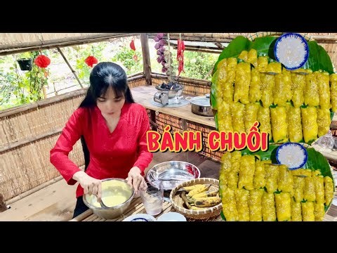 \tLàm Bánh Chuối Siêu Dễ Ăn Một Miếng Là muốn ăn thêm miếng thứ hai