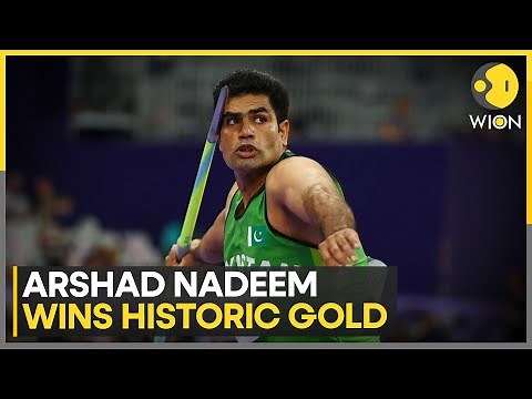 Paris Olympics 2024: Pakistan's Arshad Nadeem wins historic javelin gold in Olympics | WION
