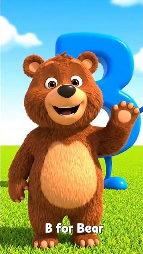 ABC with Animals & Objects 🧸 | Learn Alphabet A–Z | 3D Talking ABC for Kids