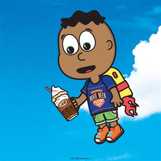 Float over to your local A&W on August 6 and celebrate National Root Beer Float Day with us! 🚀 Donations to DAV (Disabled American Veterans) are encouraged. Find a participating restaurant at https://awmug.club/floatday23. | A&W Restaurants