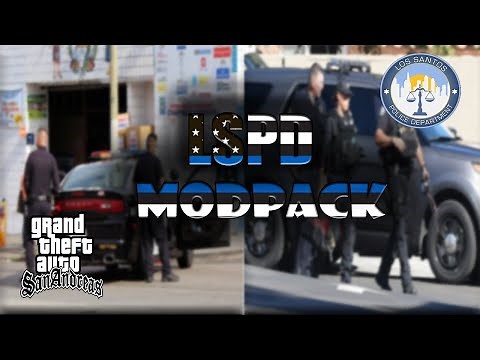GTA:SA - [REL] MODPACK LSPD SAMP | IVF | PATROL UNIT | LAPD BASED