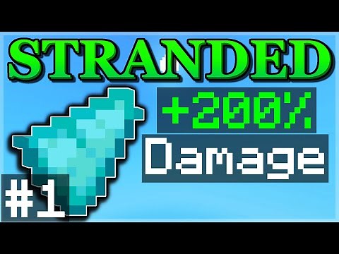 How To Get The BEST Early Game Sword┃Hypixel Skyblock Stranded Ep 1