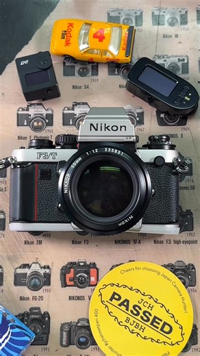 52K views · 1.1K reactions | Phew, what a pretty camera. But the Nikon F3T isn’t just a pretty face. This is the champagne version and it’s a stunner. #japancamerahunter #filmcamera #shootfilm #camerazen #filmcamerazen | Japan Camera Hunter | Facebook