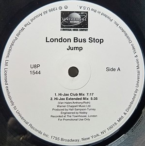 London Bus Stop - Jump