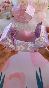 37K views · 208 reactions | Origami Hexagonal Gift Box With Single Paper #origami #hexagonal #gift #box #singlepaper #diy #handmade #papercraft #creative #art #fun #easycraft #folding #homedecor #reuse #simple | paper craft ideas | Facebook